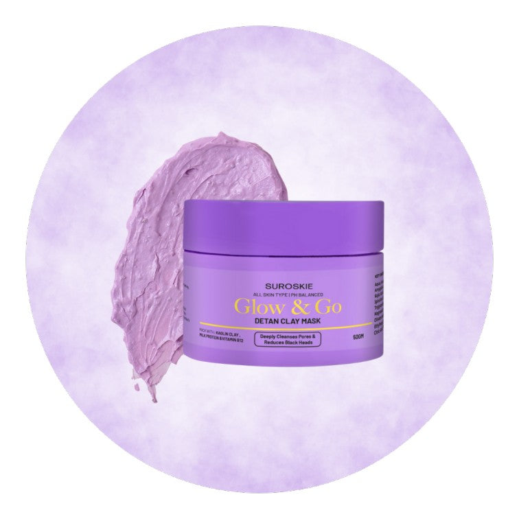 Glow & Go Clay Mask – Suroskie