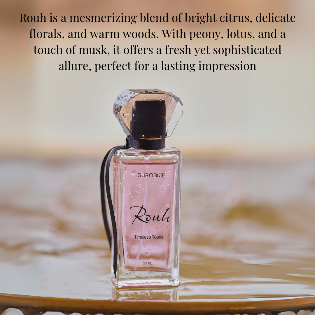 Zahr Perfume - Agarwood, Rose, Saffron, Raspberry Fragrance – Suroskie