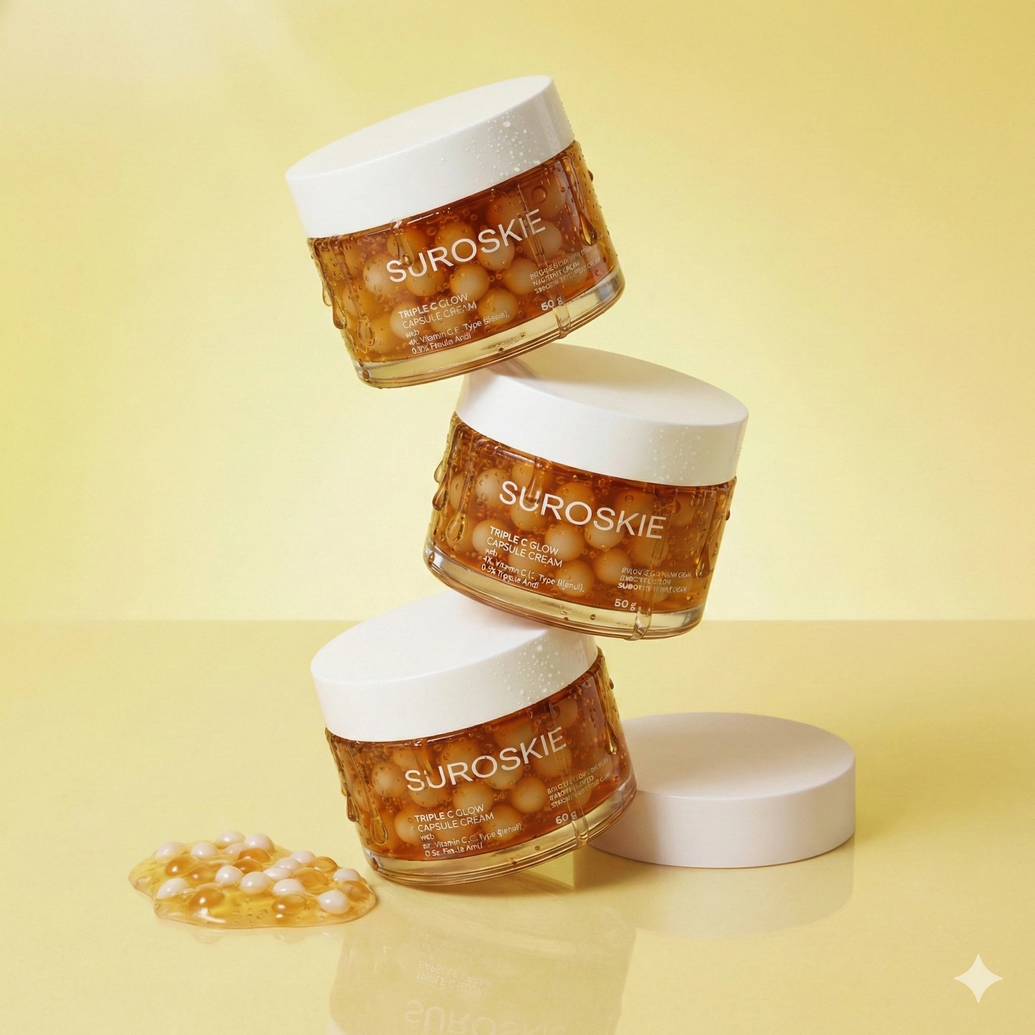 PACK OF 3 TRIPLE C GLOW CAPSULE CREAM – Suroskie