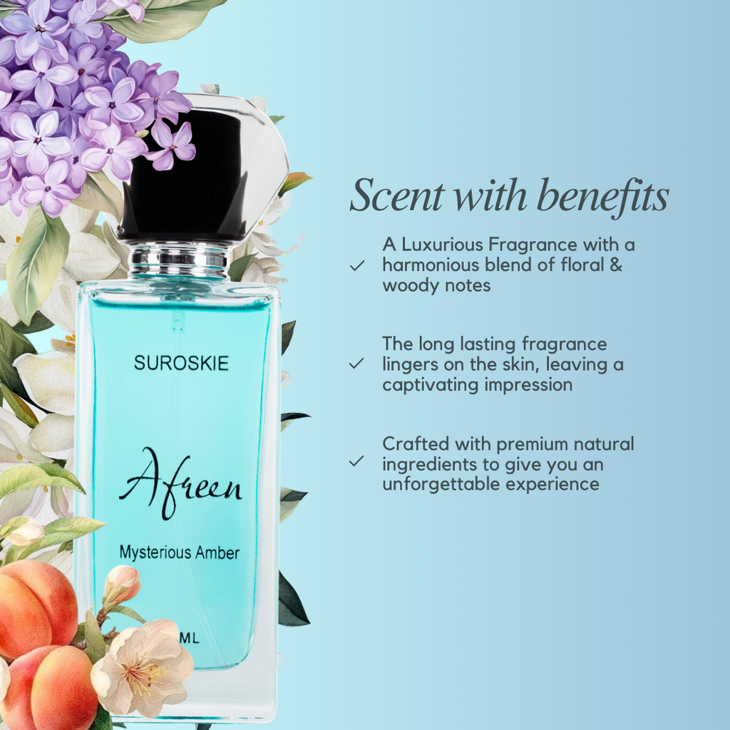 Zahr Perfume - Agarwood, Rose, Saffron, Raspberry Fragrance – Suroskie