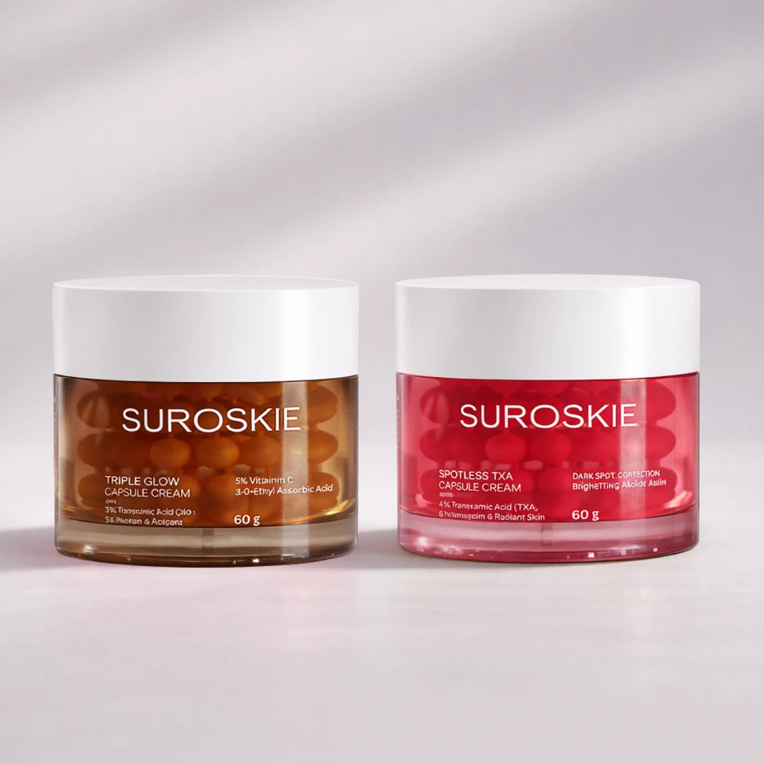 GLOW CAPSULE Buy 1 Get 1 Free ( TRIPLE C + SPOTLESS TXA ) – Suroskie