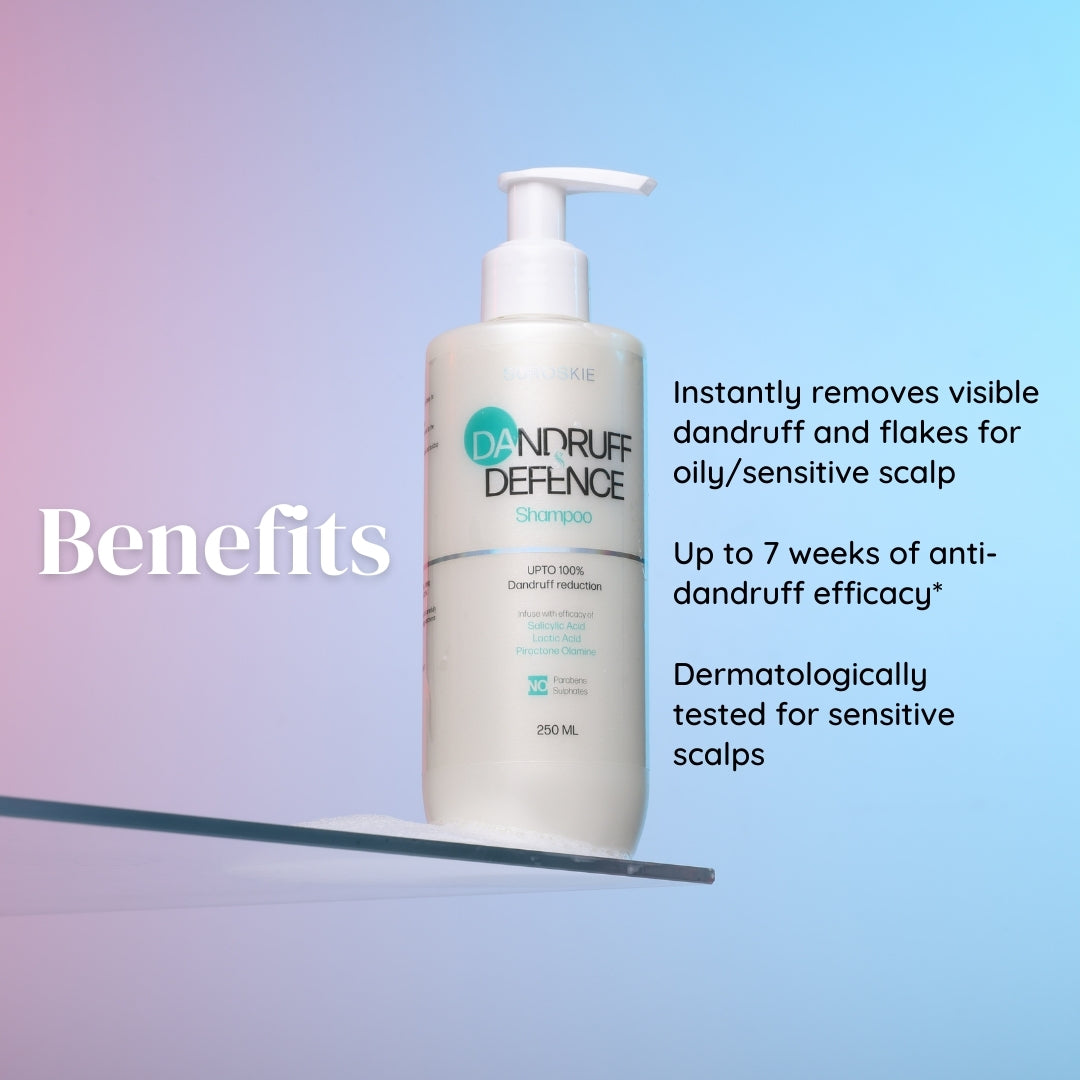 Anti-dandruff Defence Hair Shampoo with Salicylic Acid for Women – Suroskie