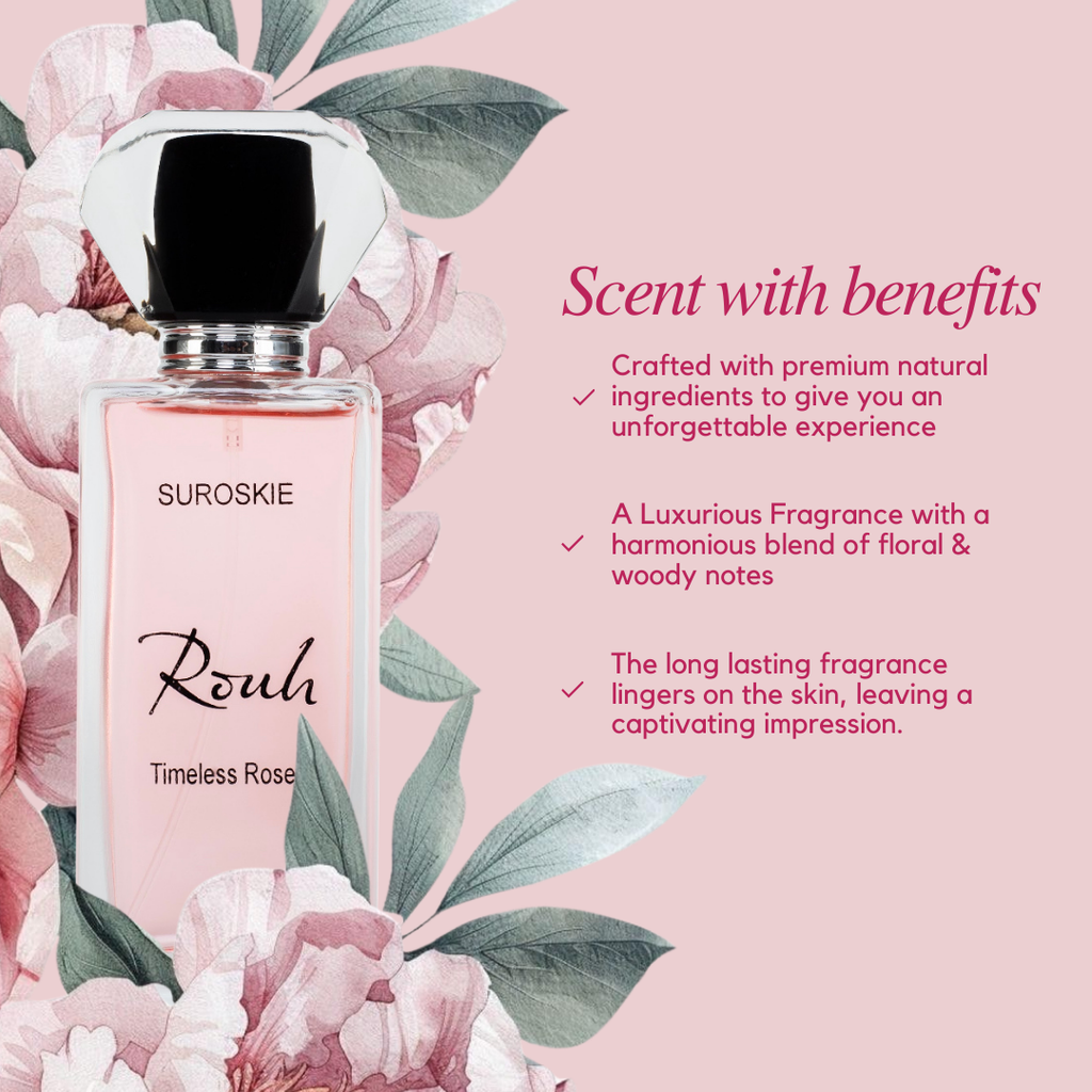 Zahr Perfume - Agarwood, Rose, Saffron, Raspberry Fragrance – Suroskie