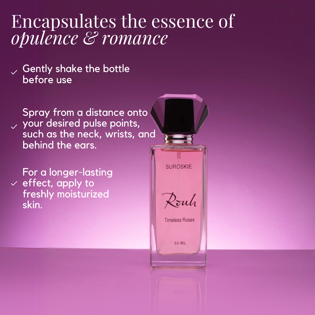 Zahr Perfume - Agarwood, Rose, Saffron, Raspberry Fragrance – Suroskie