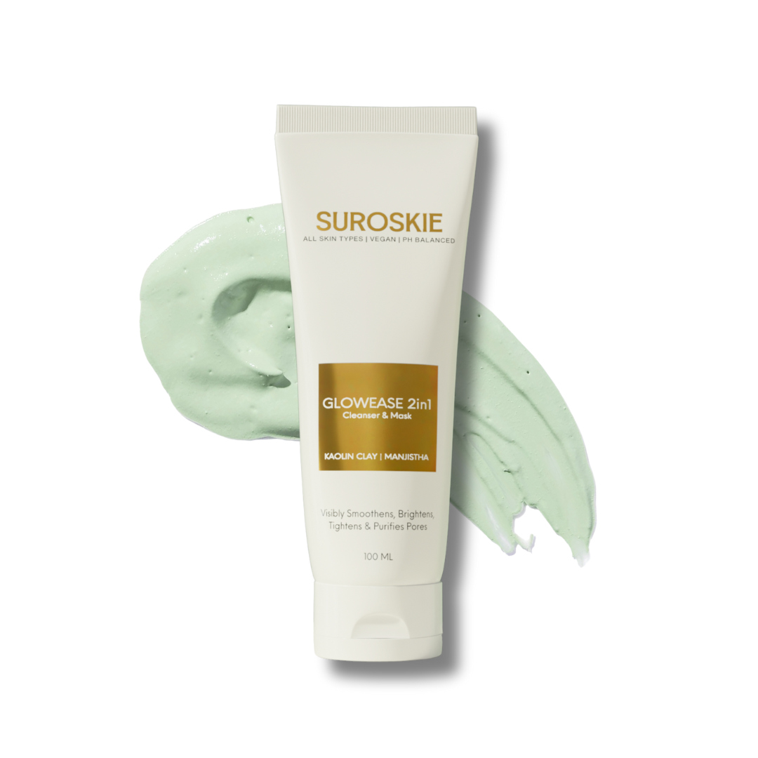 GlowEase 2in1 Cleanser & Mask – Suroskie
