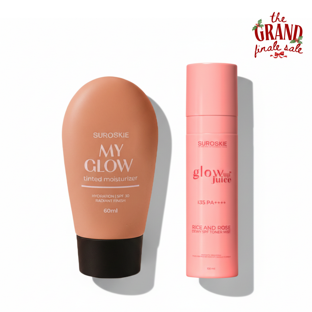 Face Glow Combo (Glow Up Juice + My Glow) – Suroskie