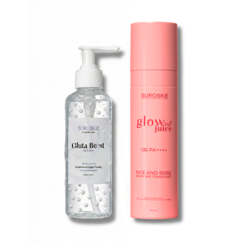 Gluta Boost + Glow Up Juice Combo – Suroskie
