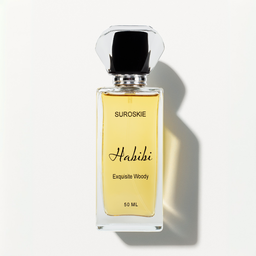 Habibi Perfume - A Luxurious Blend of Oud, Rose & Saffron – Suroskie