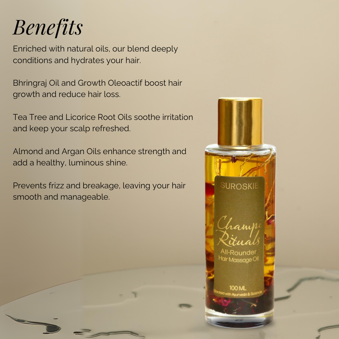 Mini Champi Hair Scalp & Head Massage Oil With Bhringraj & Batana ...