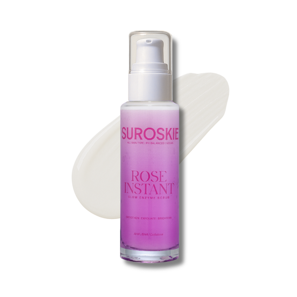 Enzyme Scrub | Aha Bha Face Scrub | Rose Face Scrub – Suroskie